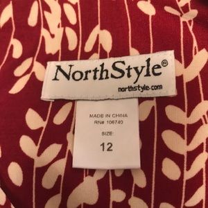 NorthStyle | Dresses | North Style 95s Style Vneck Empire Waist Dress ...